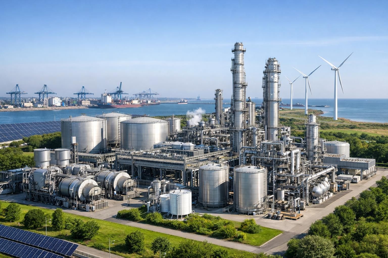 Technip Energies planifie une usine de 1,7 milliard d’euros à Dunkerque ...